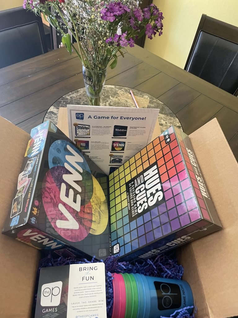 Board Games from Op: Venn & Hues and Cues: How They Challenge - Lady In ...