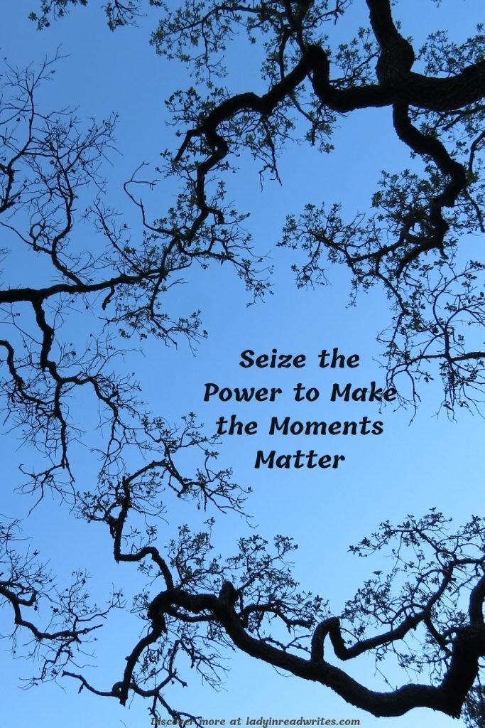 Seize the Power to Make the Moments Matter - Lady In Read Writes